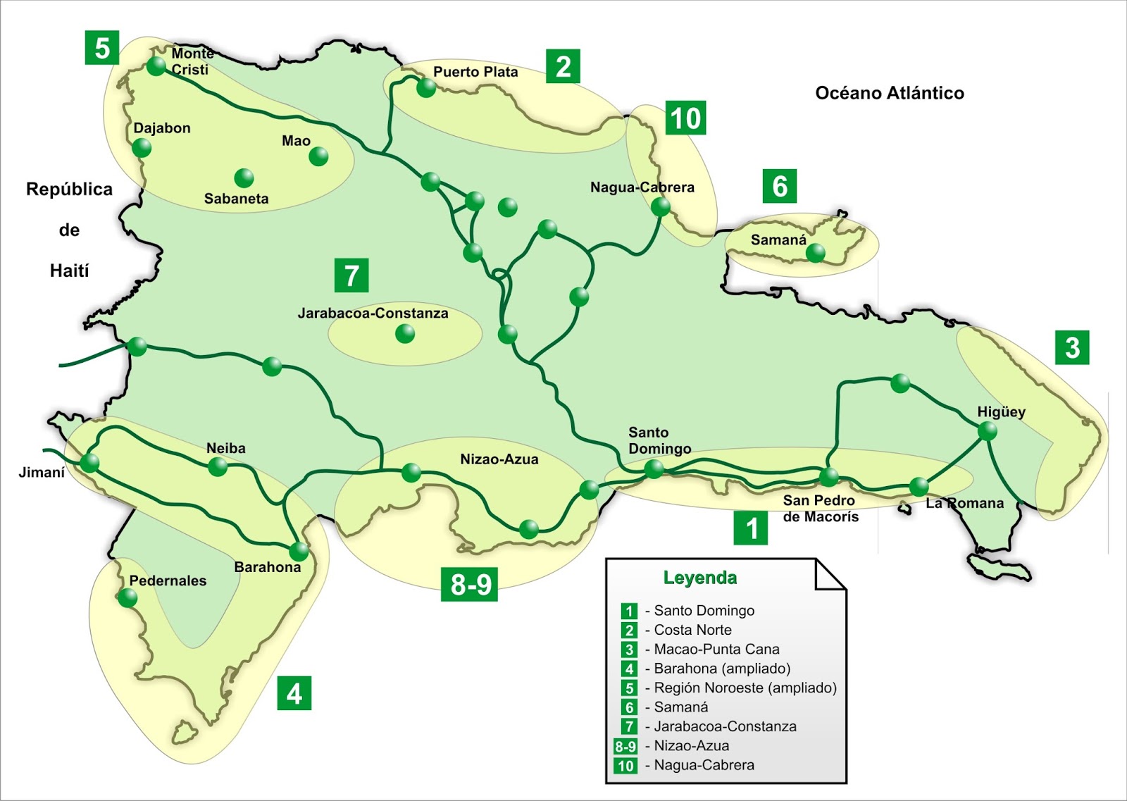 Historia para todos : Los Polos Turísticos de la República Dominicana