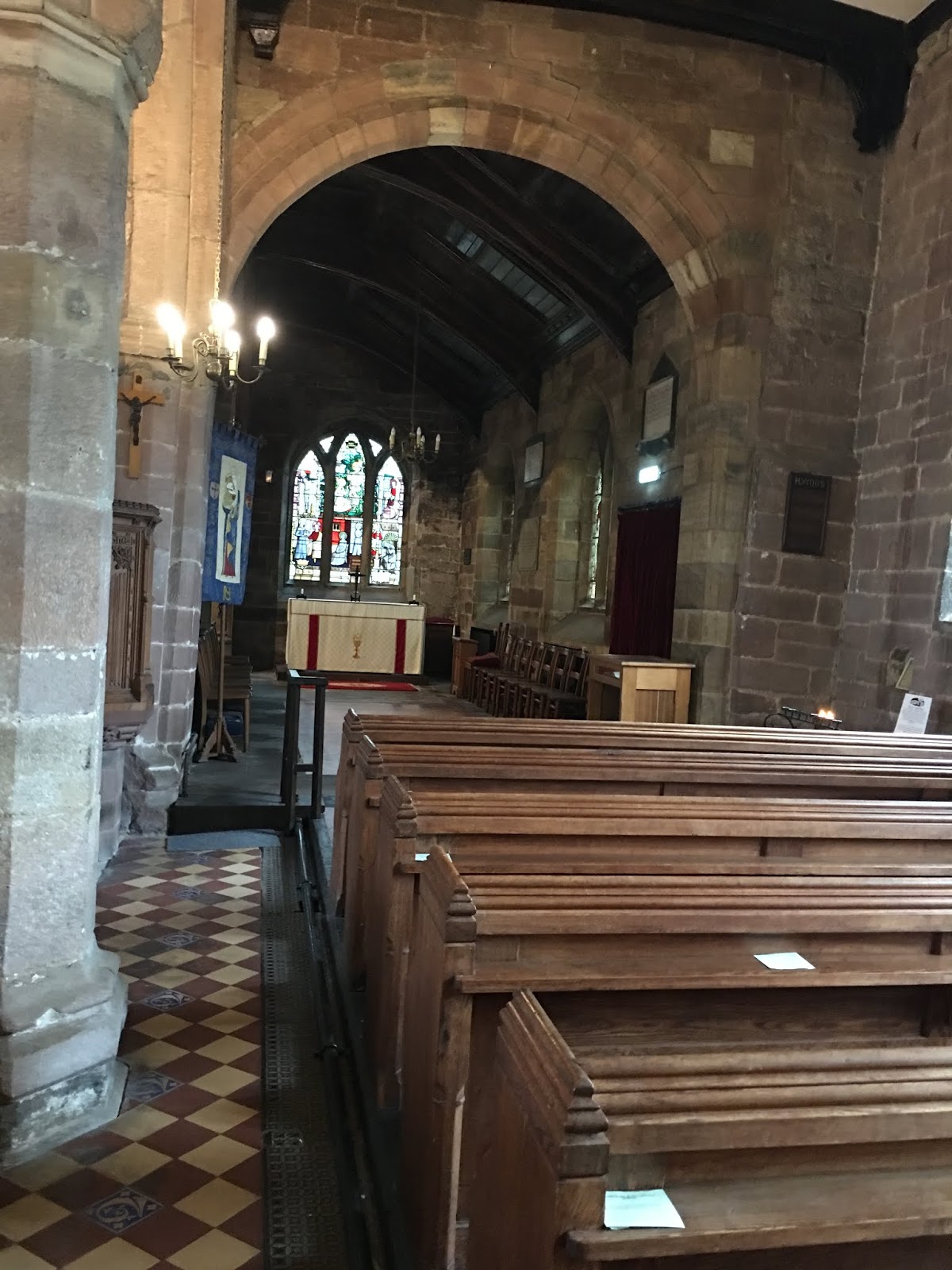 Interior Tour of St. Michael and All Angels Church, Croston- November 2018