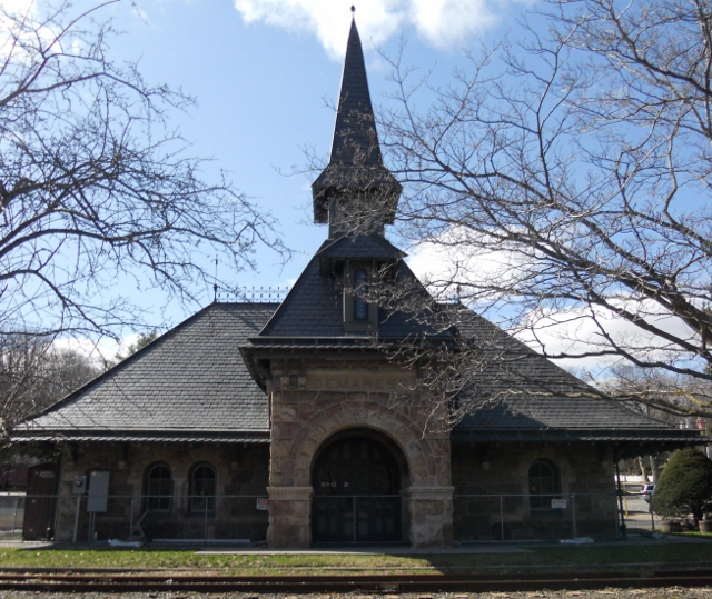 A Boat Against the Current: Photo of the Day: Demarest Railroad Depot