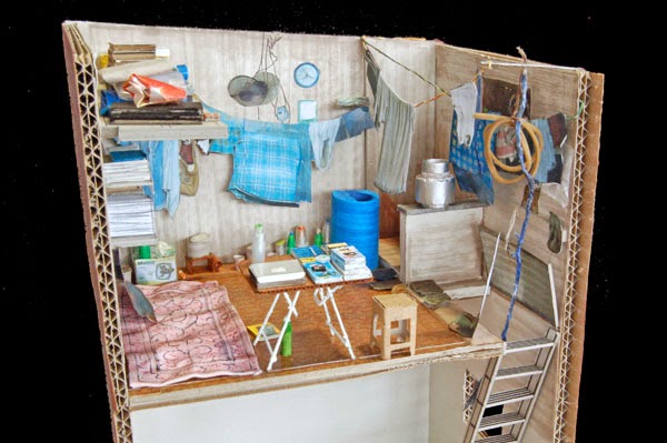 The Perfect Slum: Interior of a Students 'Slum' Dwelling
