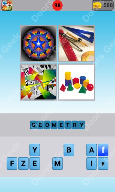 The New: 4 Pic 1 Word Level 98 Answer ~ Doors Geek