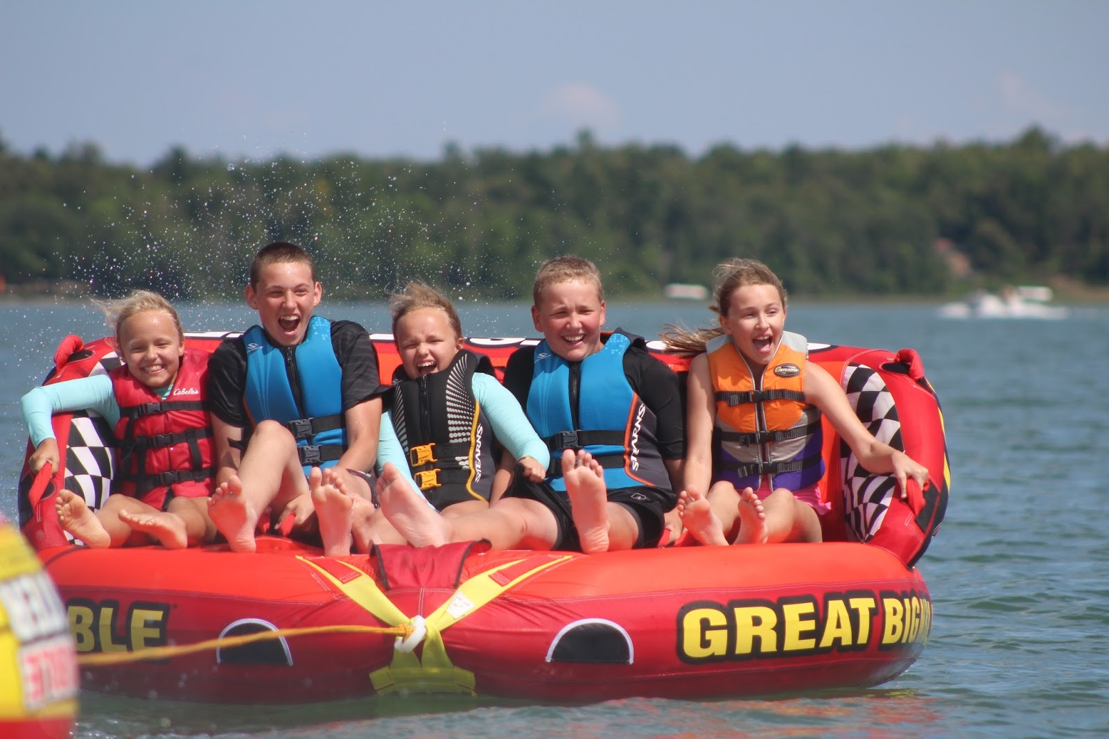 this my song through endless ages: lake week pics (boat fun)