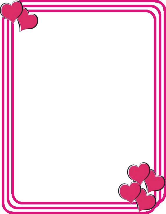 A mi manera: Bordes para cartas de amor