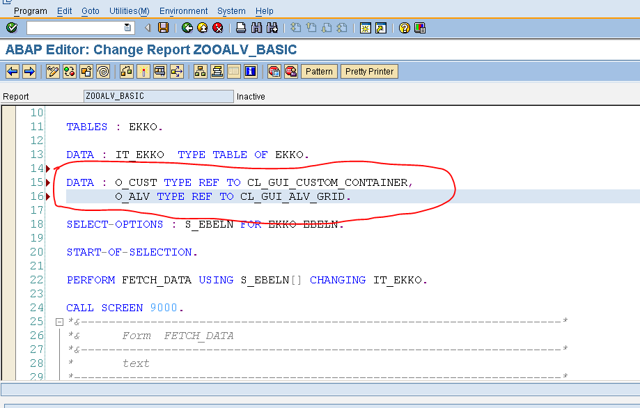 OBJECT ORIENTED(OO) ALV Report Guide-SAP ABAP Tutorial