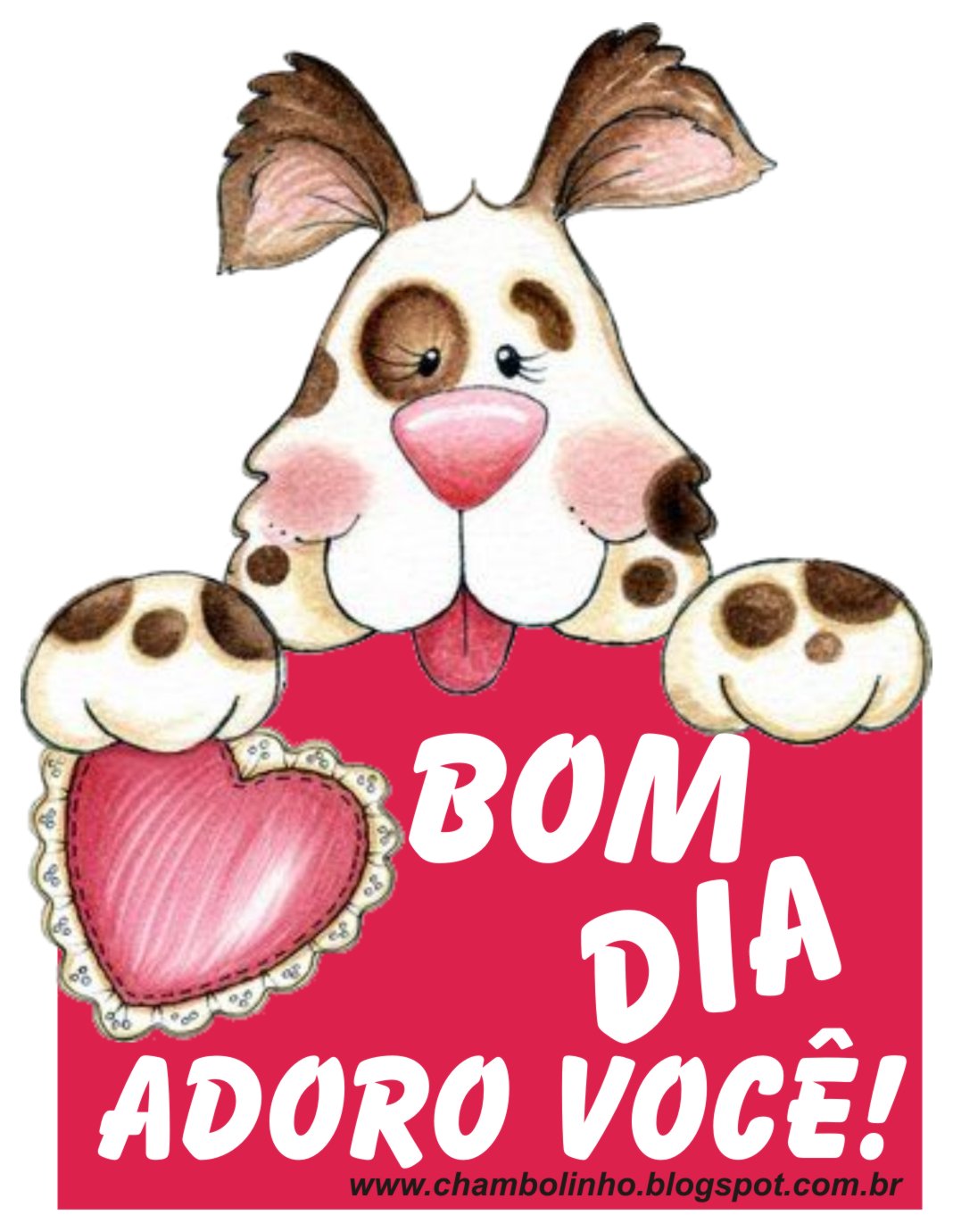 Recadinho de Bom Dia pra Facebook Fofinho | Chambolinho Recados para ...