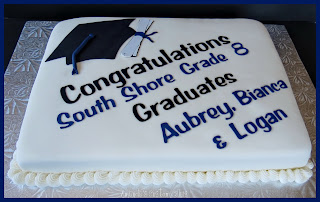 Amanda's Custom Cakes: Grade 8 Grad Cake