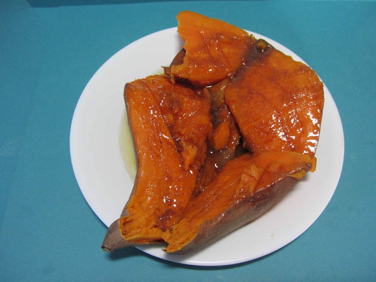 Our Small Table: Honey-Topped Sweet Potato