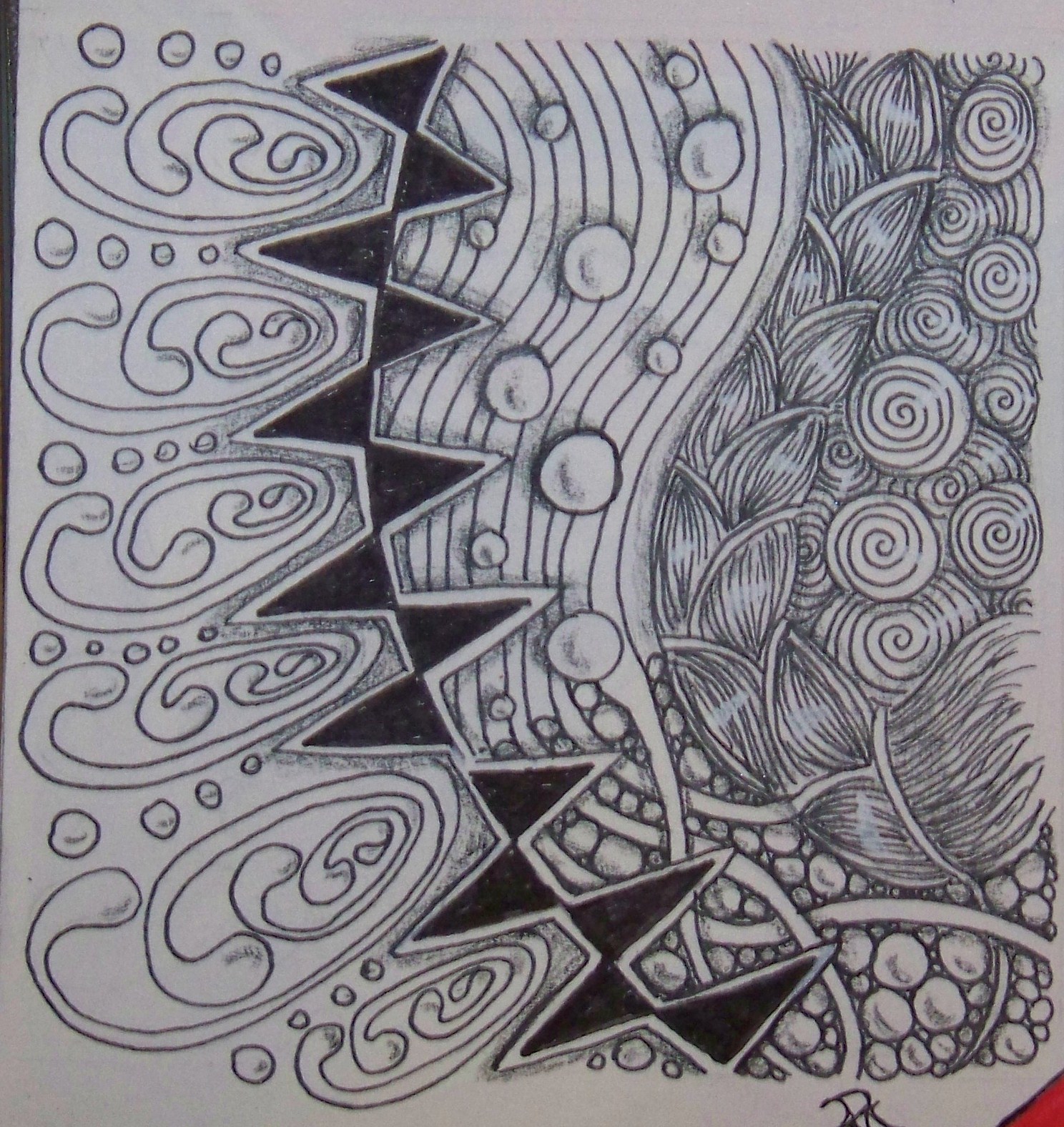 A Tangle in Time: Artful Wednesday Again