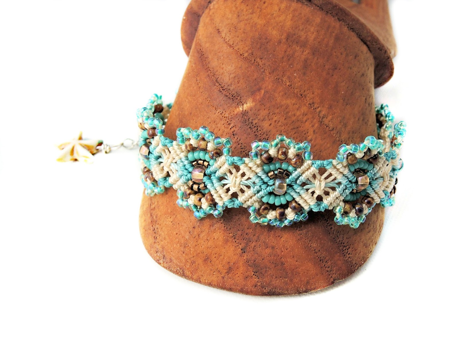 Knot Just Macrame by Sherri Stokey: BEACH in Micro Macrame