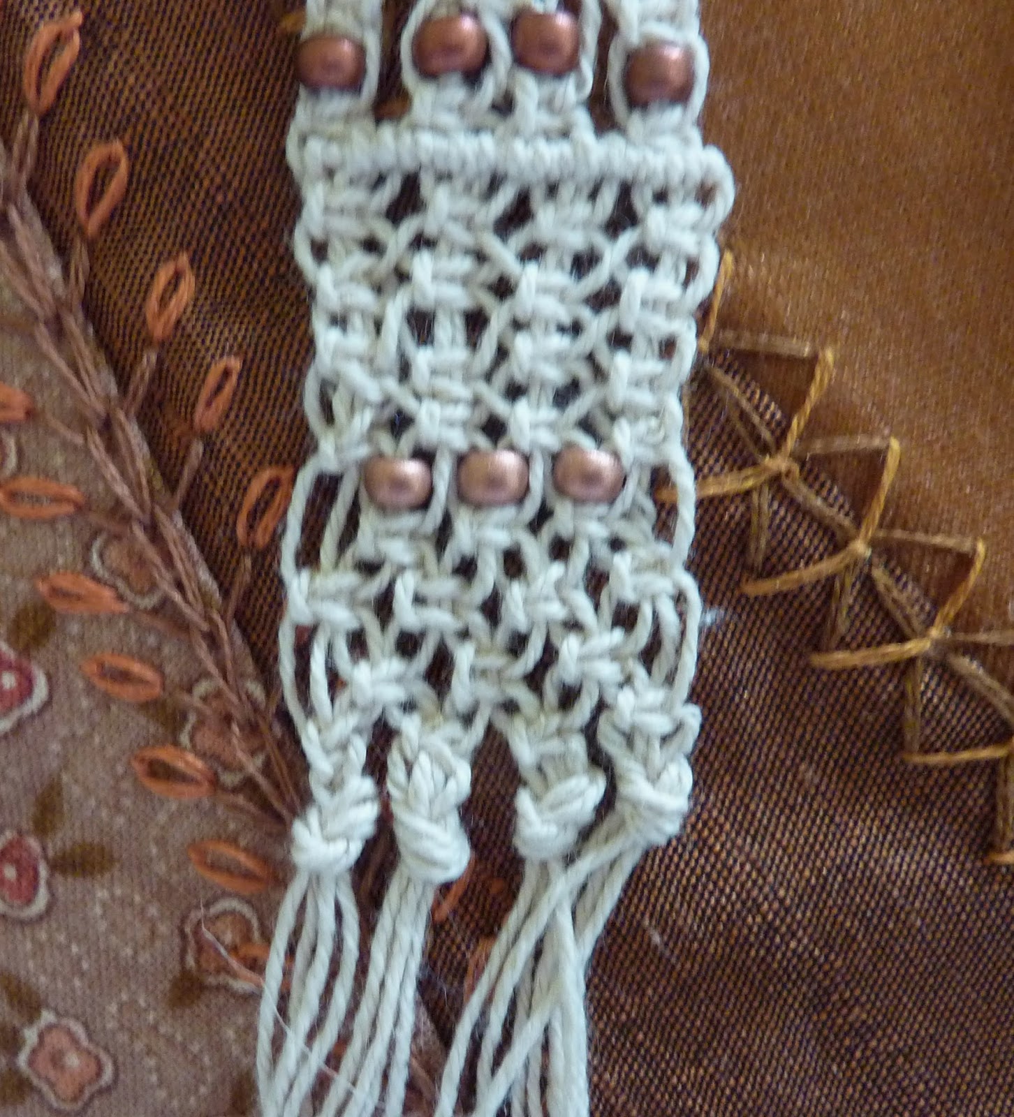 Connie Eyberg Originals: August CQJP - Macrame
