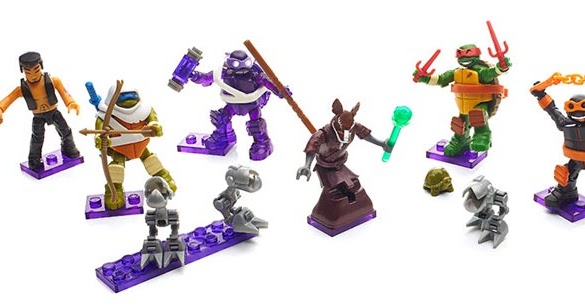 The Huh?: Teenage Mutant Ninja Turtles: Mega Bloks Wave 2: Tiny Toy Review