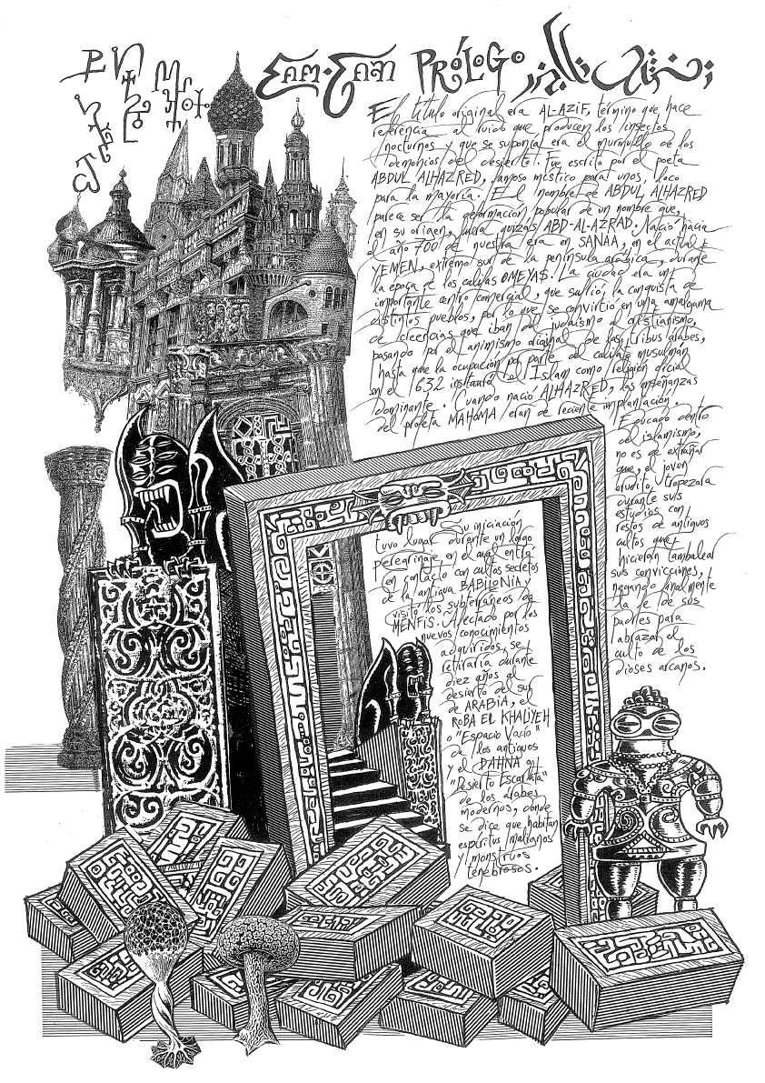 LLUÏSOT - NECRONOMICÓN: BIOGRAFÍA DE ABDUL AL-HAZRED