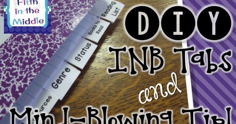 Bright Idea - Easy Interactive Notebook Tabs and Mind-Blowing Tip ...