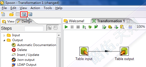 昭佑.天翔: Pentaho Kettle ETL 建立 Transformation 轉換流程 昭佑.天翔: Pentaho Kettle ETL 建立 Transformation 轉換流程