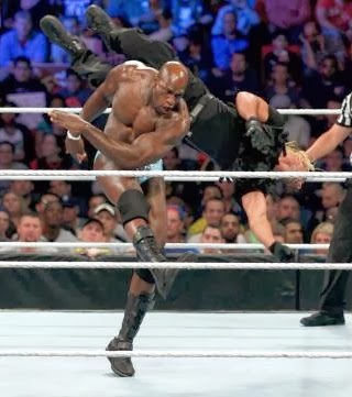 WWE In live!!!!: SETH ROLLINS & ROMAN REIGNS vs THE PRIME TIME PLAYERS