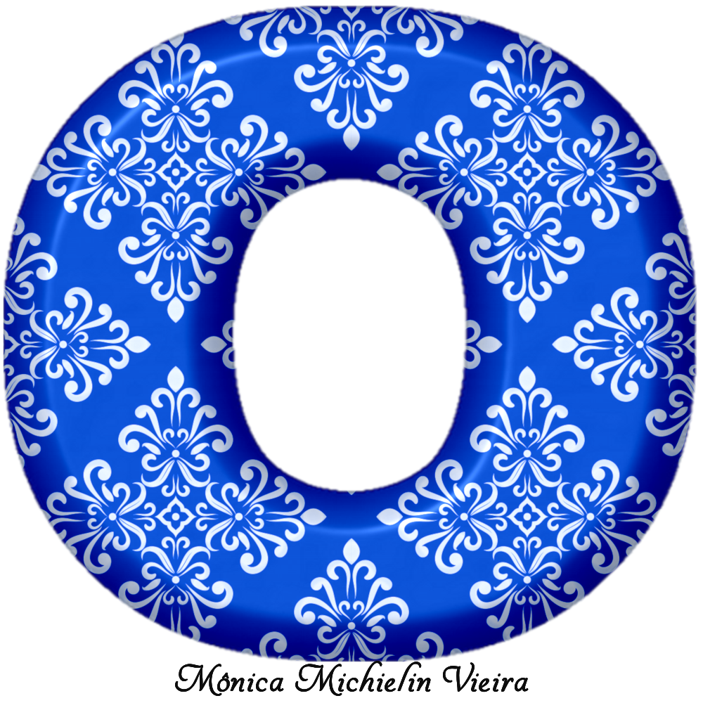 M. Michielin Alphabets: AZULEJO FLORAL AZUL PNG - ALFABETO COM TEXTURA ...