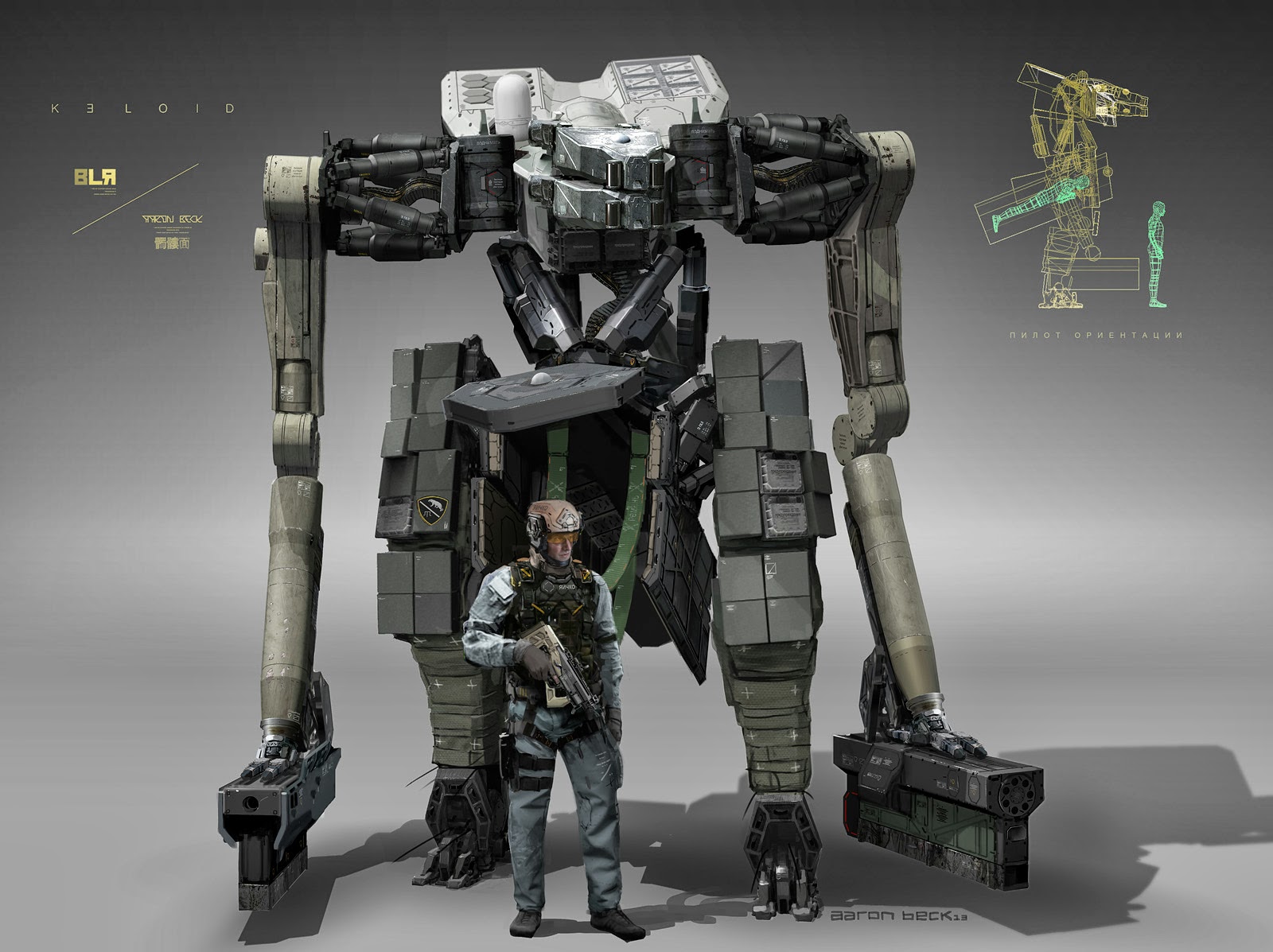 Aaron Beck: K E L O I D II