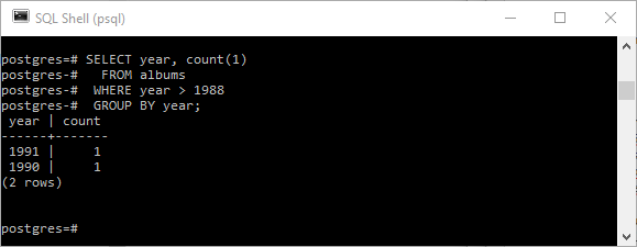 Inspired By Actual Events Sql Counting Groups Of Rows Sharing Common Column Values