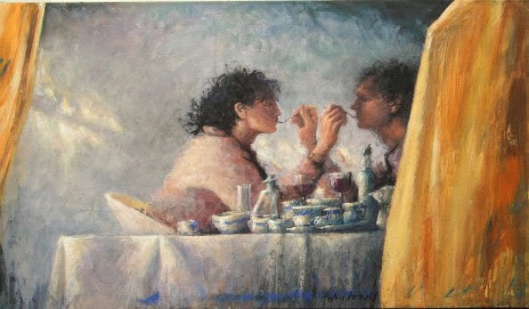 Peter Wever, 1950 | Embrace painting | Tutt'Art@ | Pittura * Scultura ...