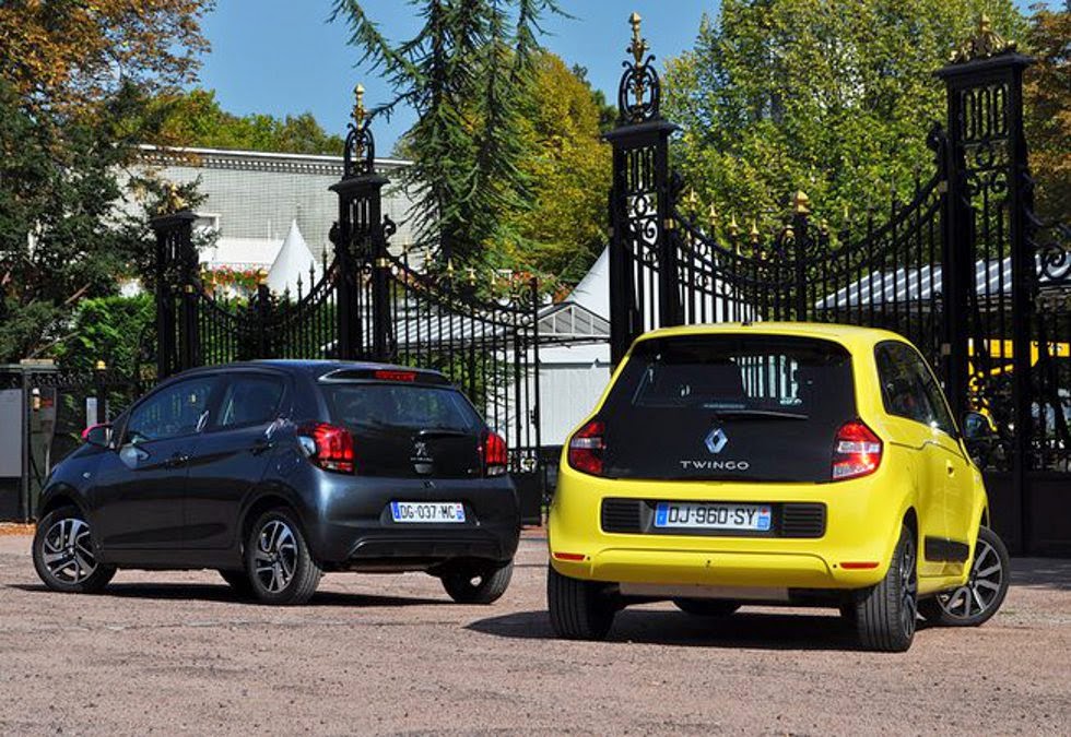 .: Peugeot 108 Vs Renault Twingo 3 - Prueba Comparativa (2da Parte)