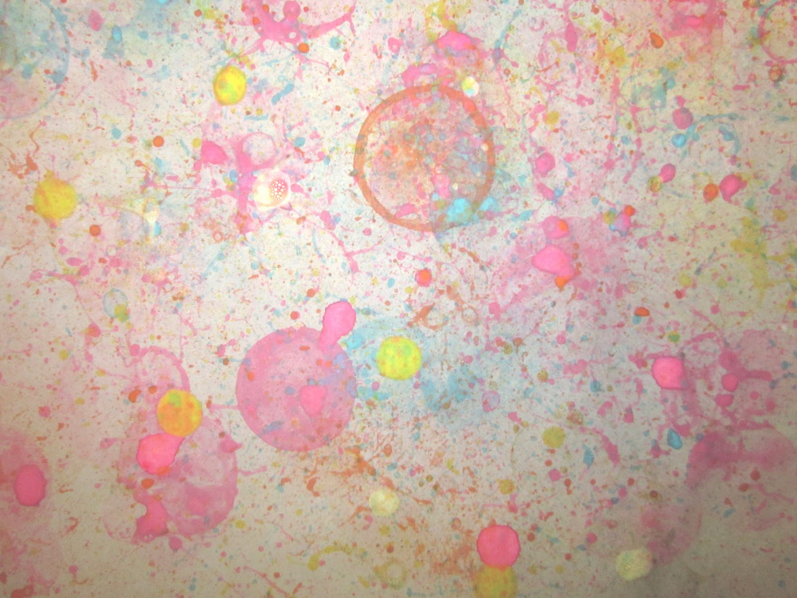 Art is Basic-- Art Teacher Blog: Bubble Prints