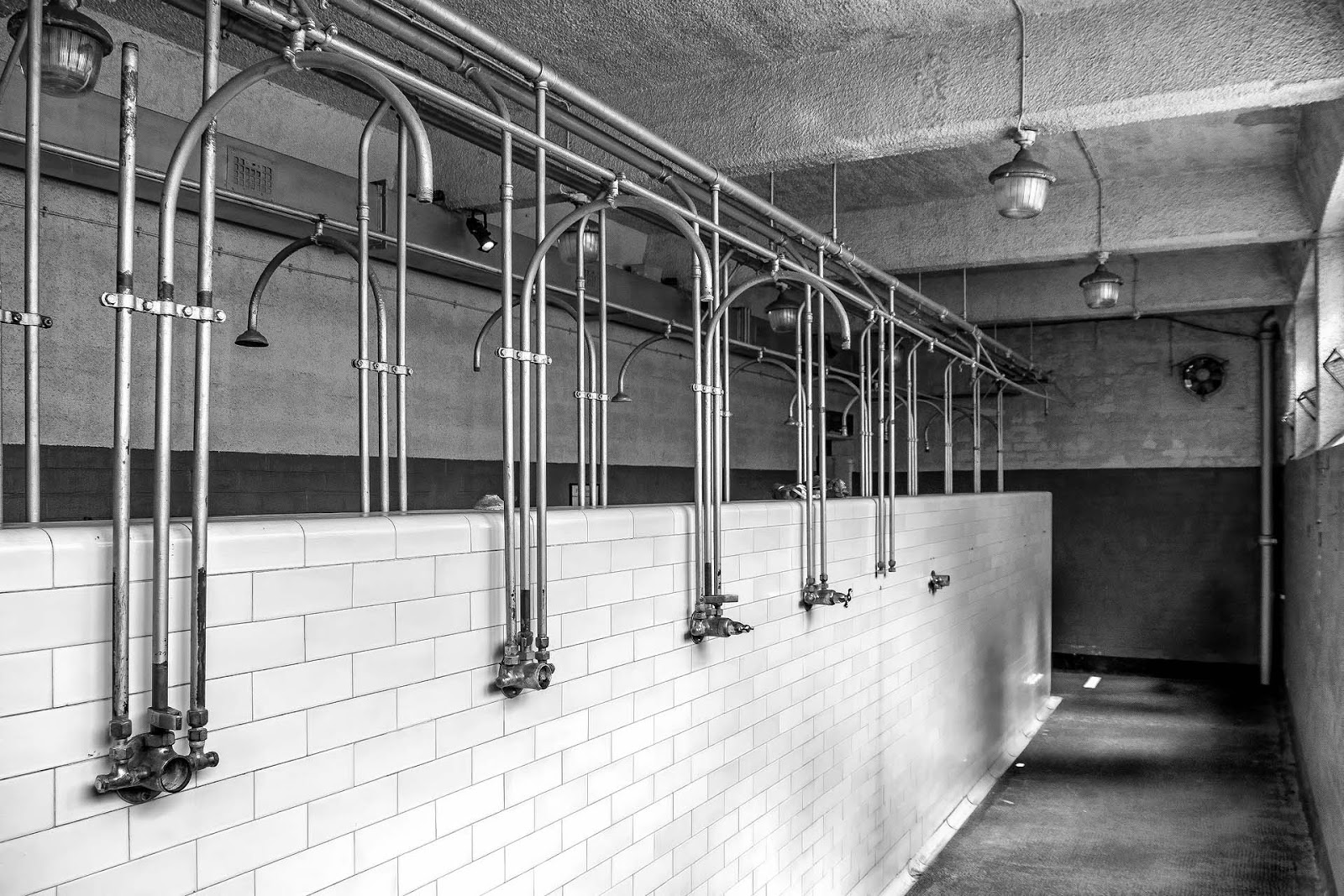 Lincolnshire Cam: The National Coal Mining Museum. The Pithead Baths.