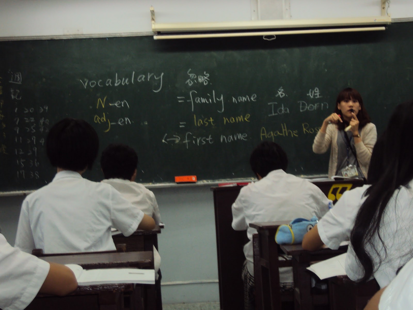 Ida in Taipei - 2012/2013 : Meine Schule - KaiNan High School Taipei