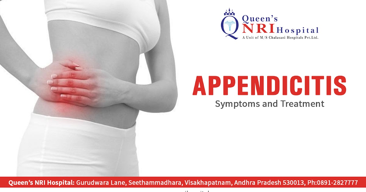 Queen's NRI Hospital: Appendicitis - Symptoms and Treatment - Queen's ...