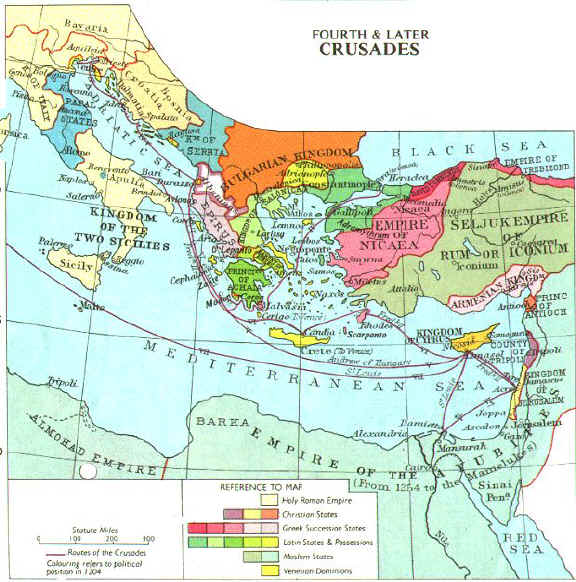 Las Cruzadas: Cuarta Cruzada