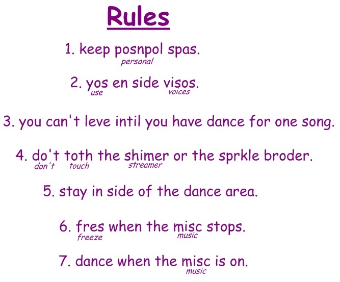 Mrs. May's Class: Dance Party Disco Room