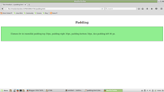 For Your Information: CSS : Margin dan Padding dalam CSS