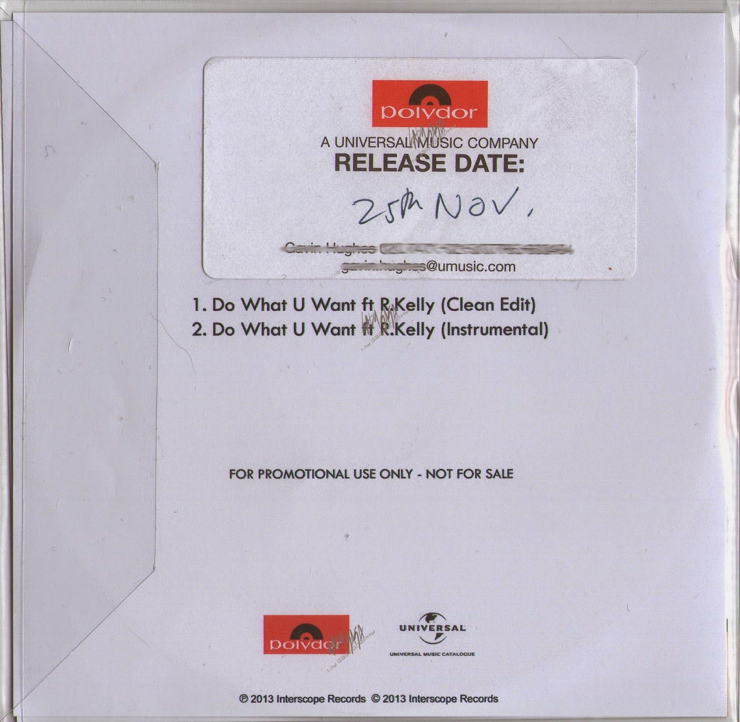 Do What U Want | feat. R. Kelly - UK Radio Promo - MyGagaGraphy.com