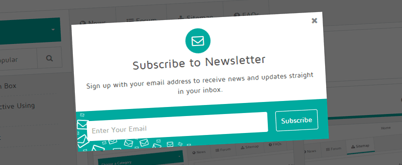 20+ Blogger Newsletter Email Subscription Widgets - Widget-SpY