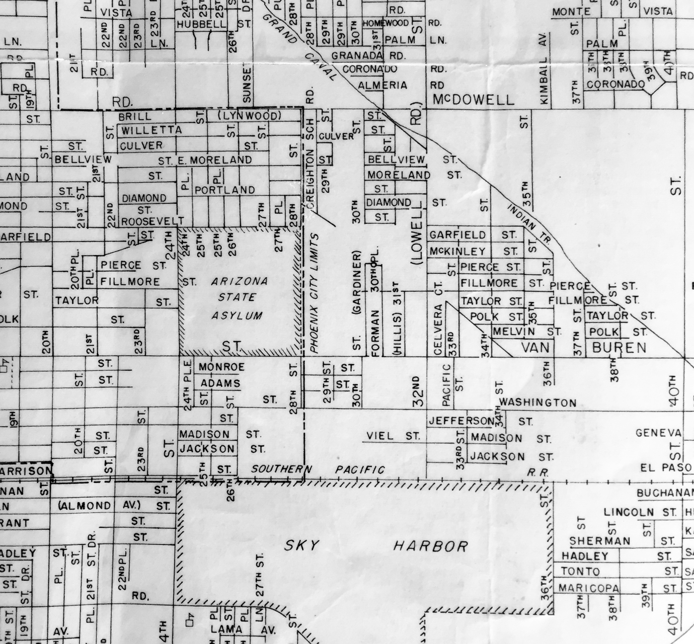 Phoenix City Limits Map