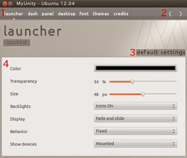Ubuntu MyUnity その1 - UnityやUIをカスタマイズするアプリの紹介・インストールとUI構成について - kledgeb