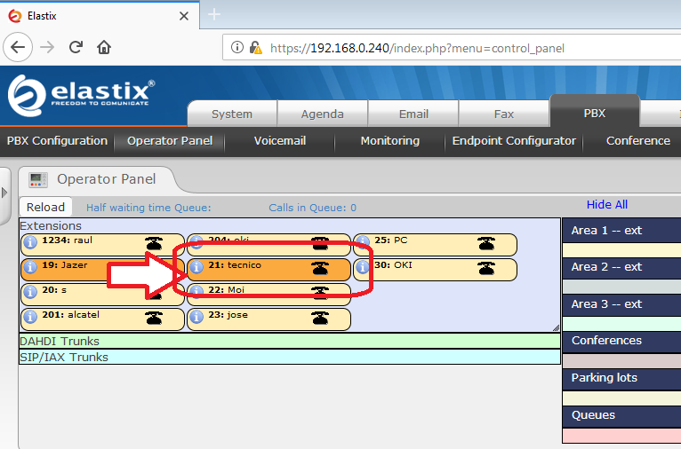 fp Kanarias: Telefonía VoIP con Elastix/Asterisk: configurar softphone 3CX