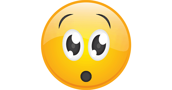 Wowed Smiley | Symbols & Emoticons