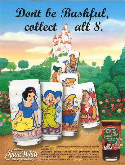 Filmic Light - Snow White Archive: Snow White IXL Jam Jars