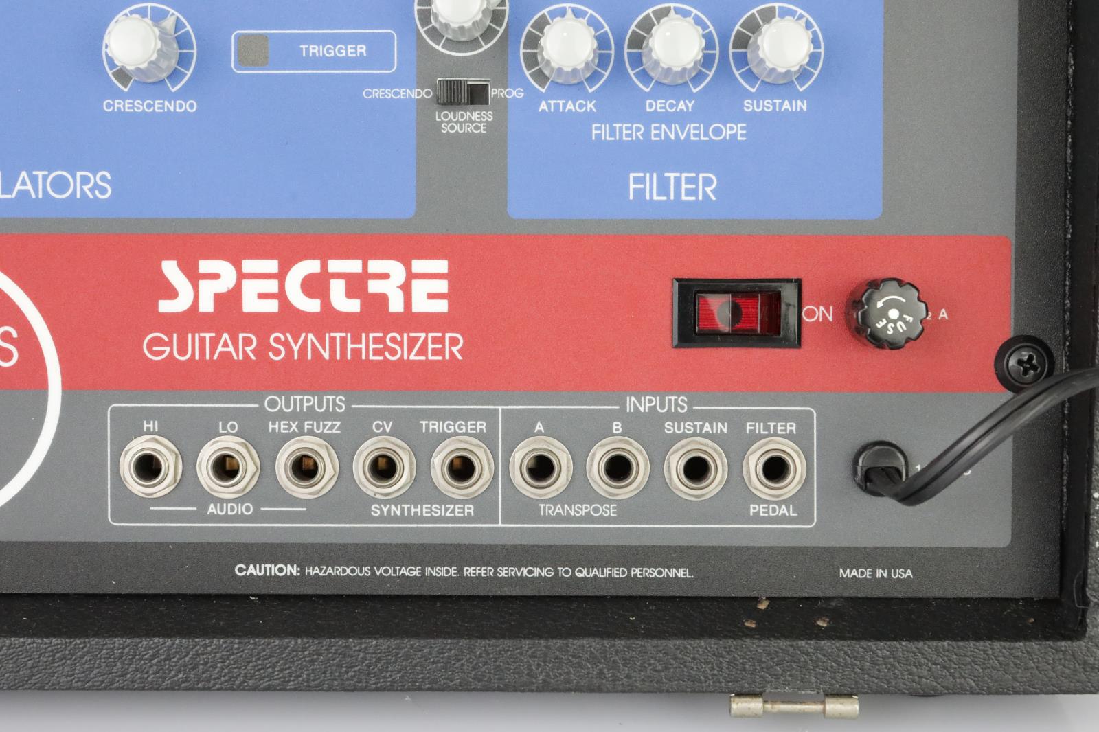 MATRIXSYNTH: 360 Systems Spectre Guitar Synthesizer