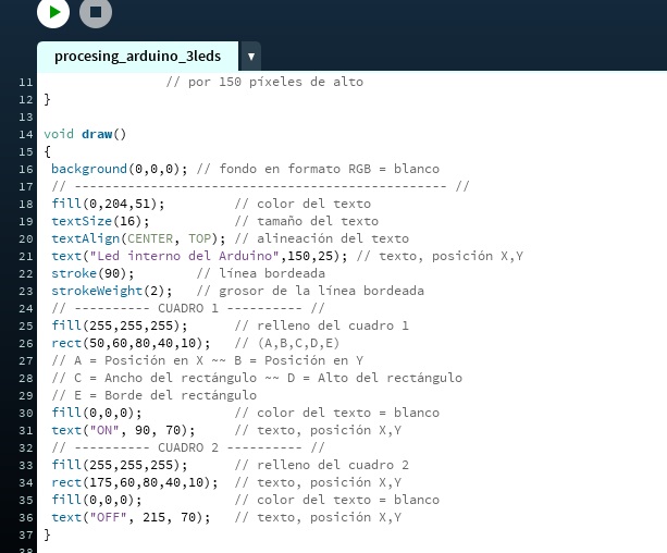 Portfolio: Educando entre tecnología: Arduino-Processing conexión por puerto serie