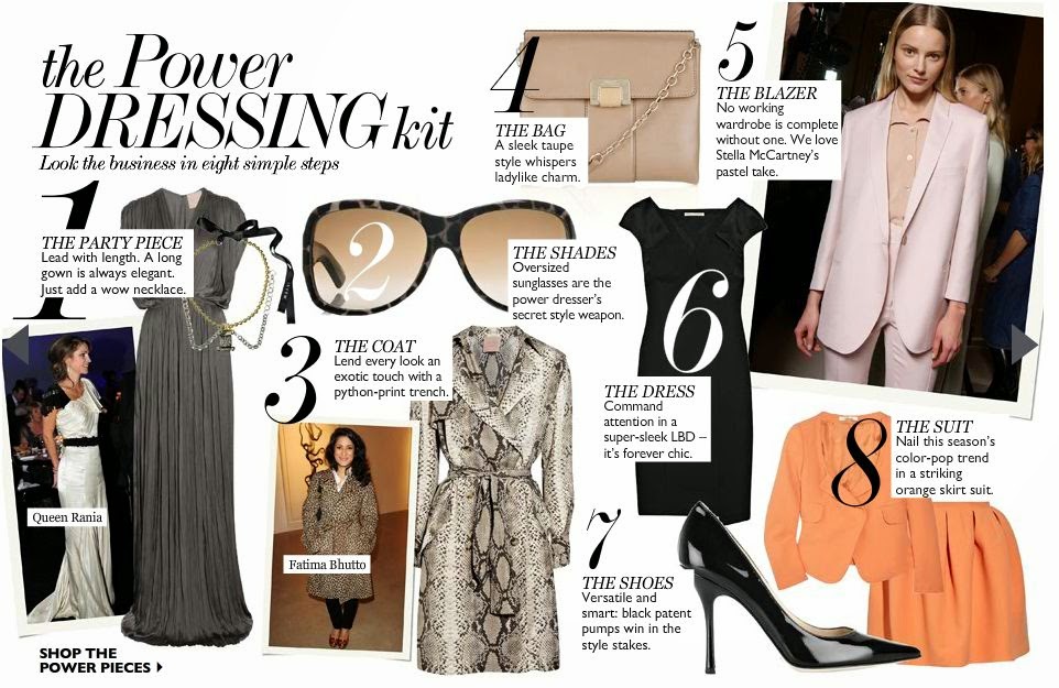 Rachel´s Fashion Room: Power dressing: then and now!