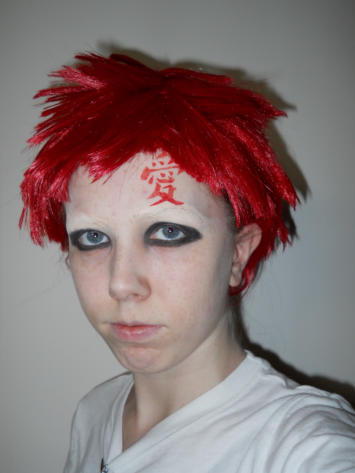 (Creative) Cosplay On A Budget: Gaara: Wig and Makeup Edition