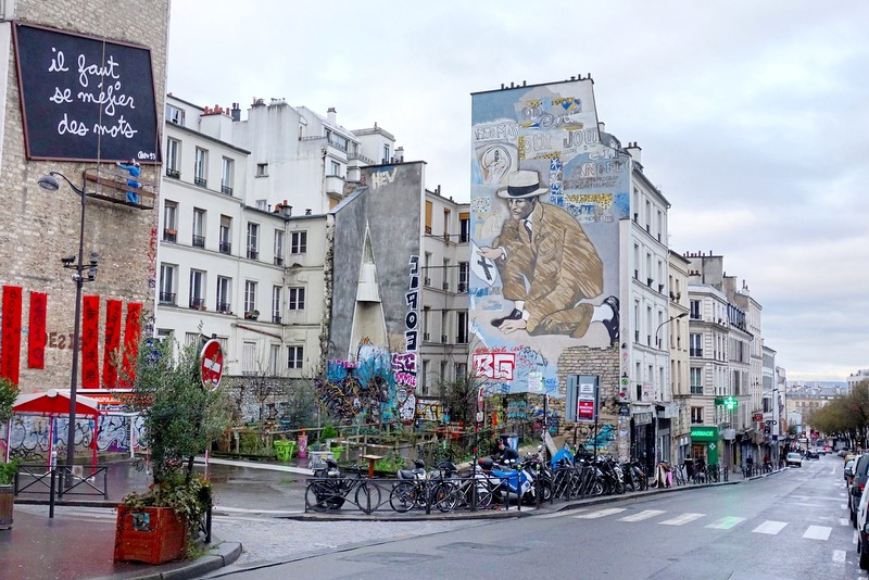 Paris : Rendez-vous à l’angle des rues de Belleville et Julien Lacroix ...