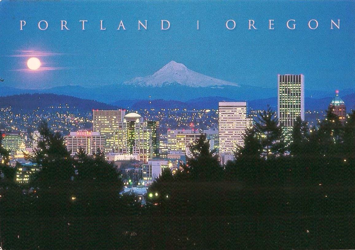 More POSTCARDS & STAMPS: USA - Portland, Oregon