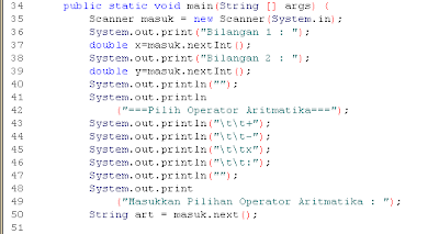 Simple Algorithm For Calculator With Procedure Uses Java Programming ...