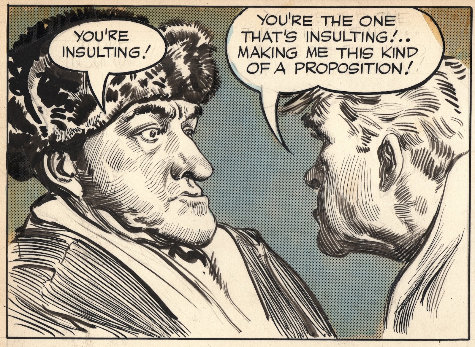 Original Comic Strip, Animation and Illustration Art: Frank Godwin, pen ...