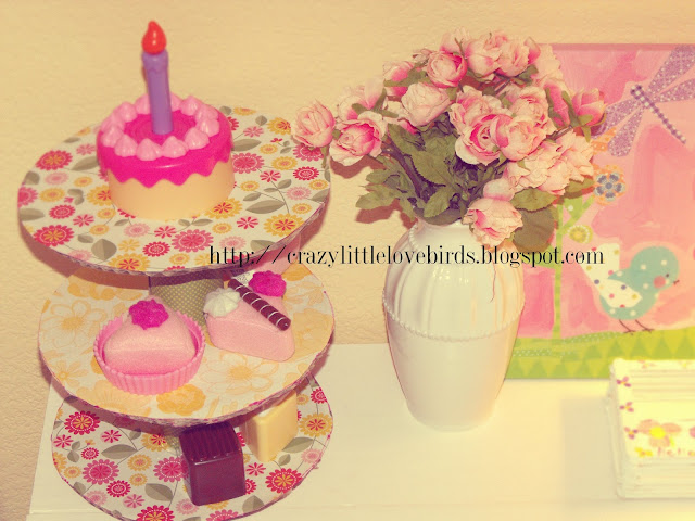 DIY-3 Tier Play Cake Stand