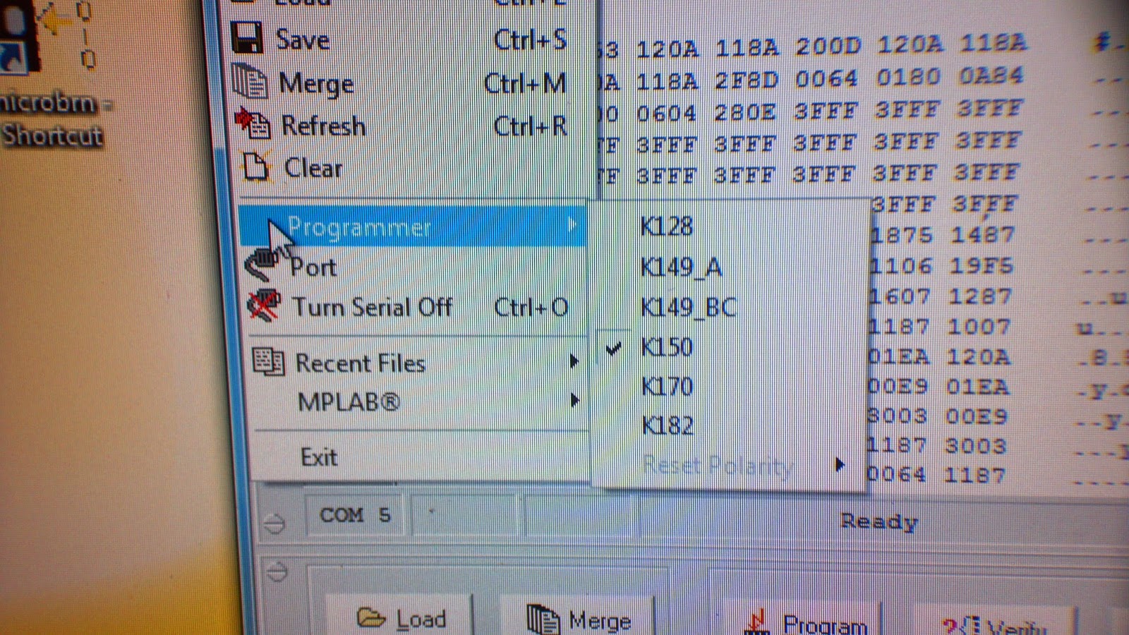 RF Wattmeter with PIC 16F876: Programming