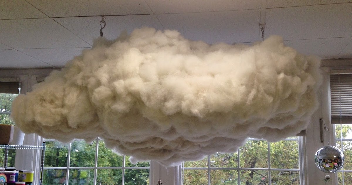 Library Arts: How to build a cloud sculpture!