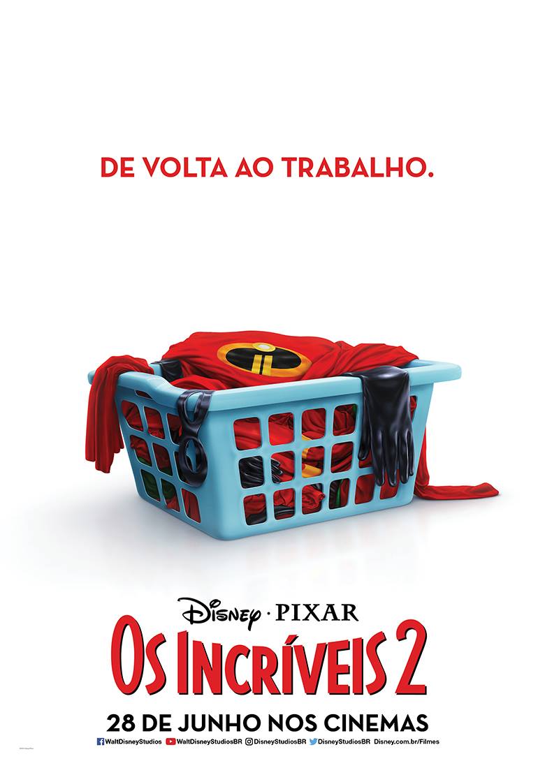 Os Incríveis 2 | Novos posters - Pixar Brasil Blog